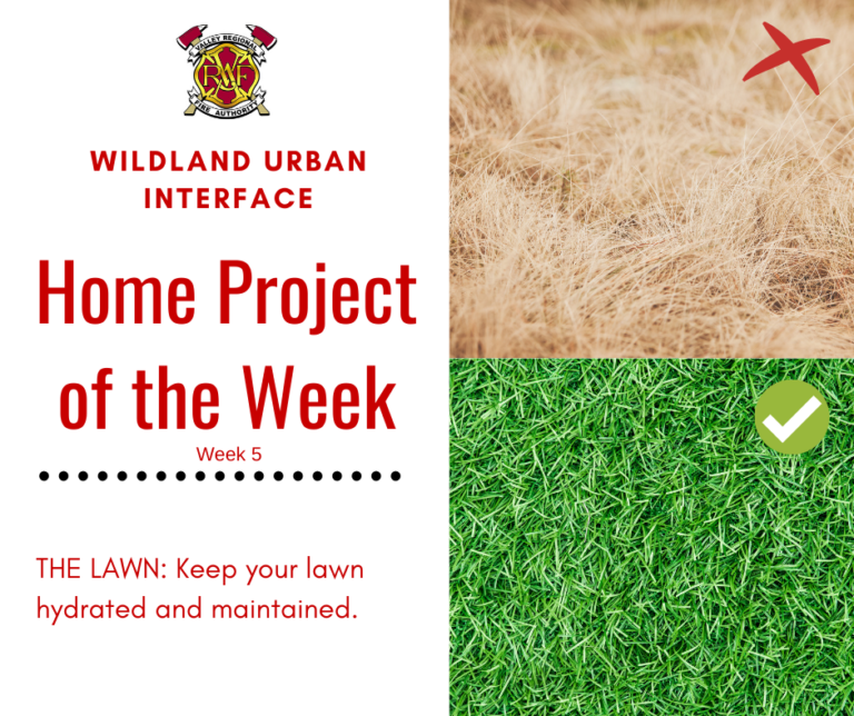 Wildland Urban Interface Home Project - Week 5 - Valley Regional Fire ...